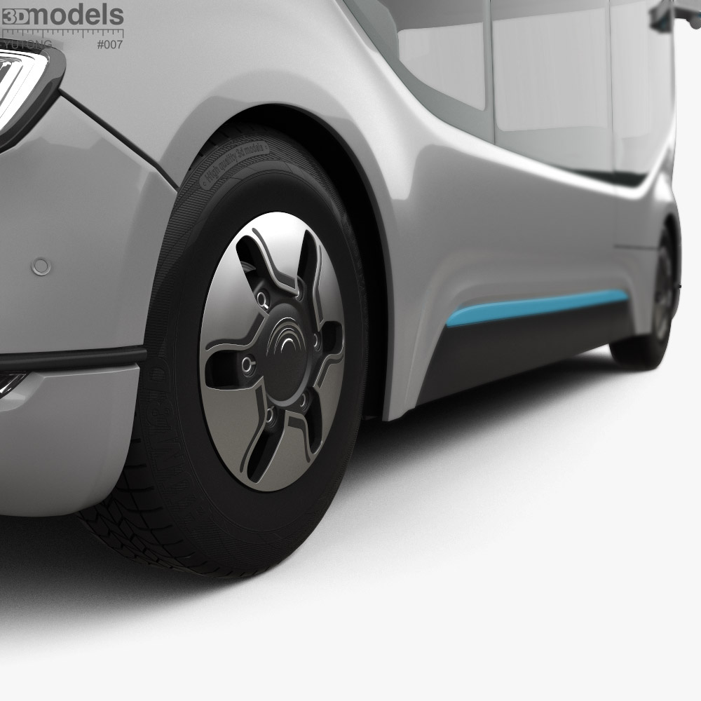 Yutong Xiaoyu Autonomous Bus 2025 3D model - Download Bus on 3DModels.org