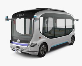 Yutong Xiaoyu Autonomous Bus 2025 3D model - Download Bus on 3DModels.org
