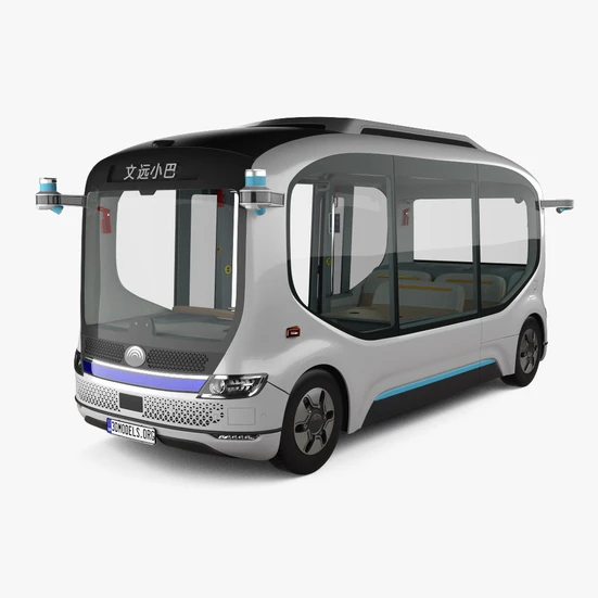Autonomous bus 3D Models Download - 3DModels.org