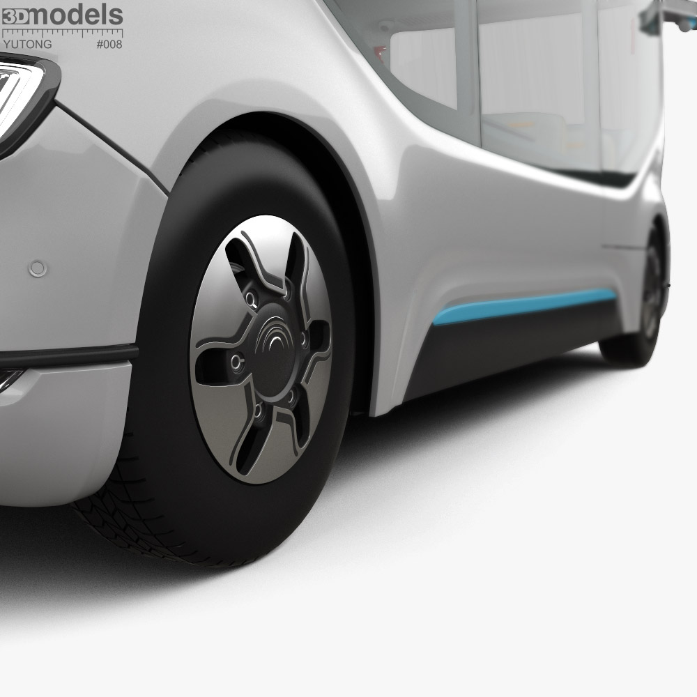 Yutong Xiaoyu Autonomous Bus 인테리어 가 있는 2025 3D 모델 - 다운로드 버스 on 3DModels.org