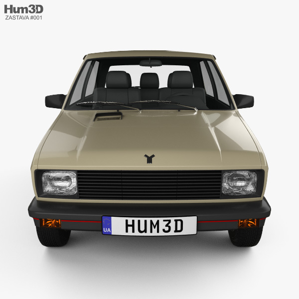 Zastava Yugo 45 1980 3D model - Download Hatchback on 3DModels.org