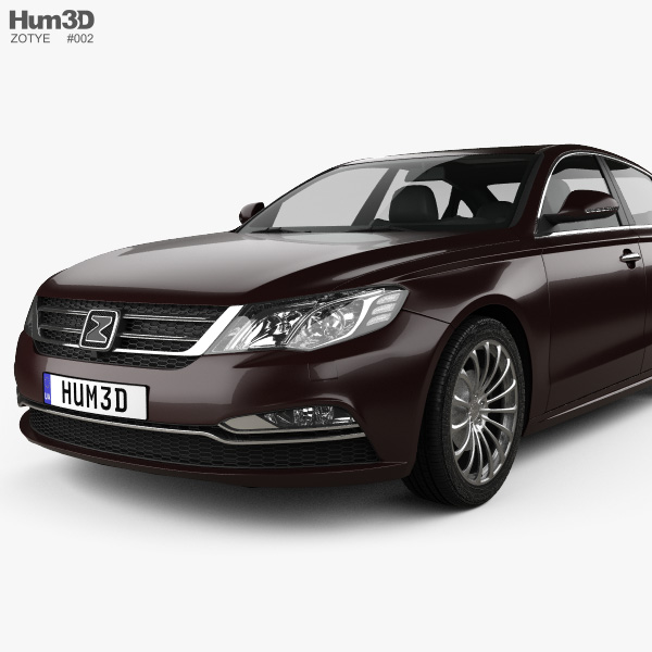 Zotye Z700 2018 3D模型 - 下载 Sedan on 3DModels.org