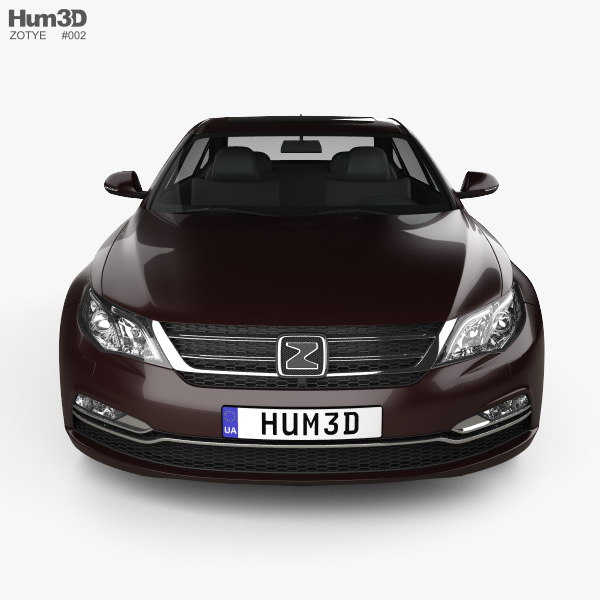 Zotye Z700 2018 3D model - Download Sedan on 3DModels.org