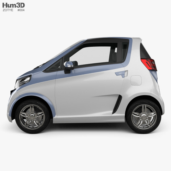 Zotye E200 2018 3D model - Download Sports car on 3DModels.org