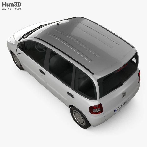 Zotye Multiplan 2013 3D model - Download Van on 3DModels.org