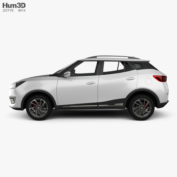 Zotye T300 2020 3D model - Download Crossover SUV on 3DModels.org