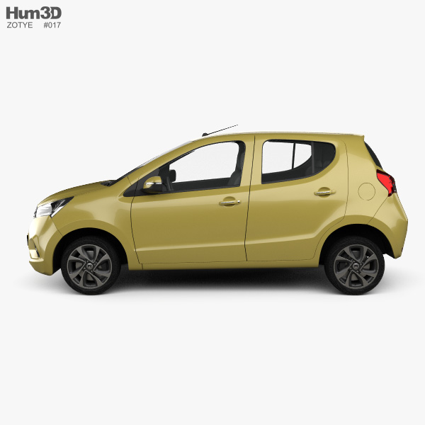 Zotye Yun100 Plus 2020 3Dモデル - ダウンロード Hatchback on 3DModels.org