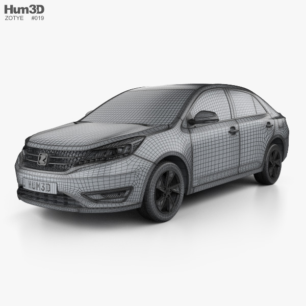 Zotye Z360 2020 Modelo 3D - Descargar Sedan on 3DModels.org