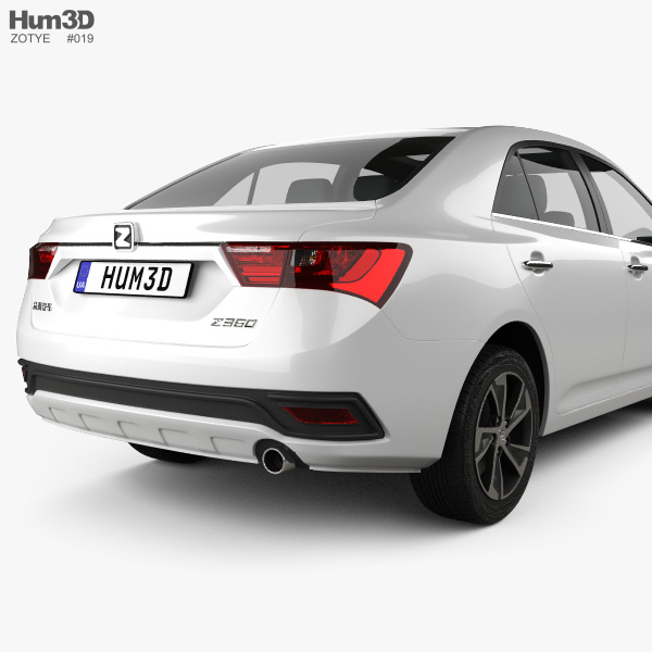 Zotye Z360 2020 Modelo 3D - Descargar Sedan on 3DModels.org