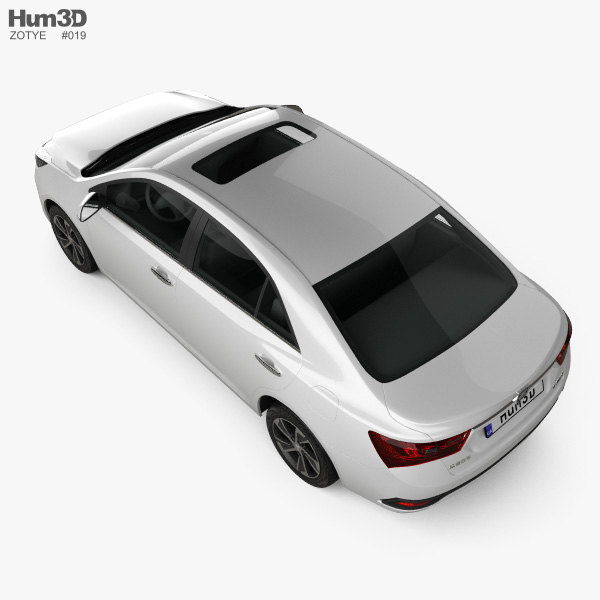 Zotye Z360 2020 Modelo 3D - Descargar Sedan on 3DModels.org