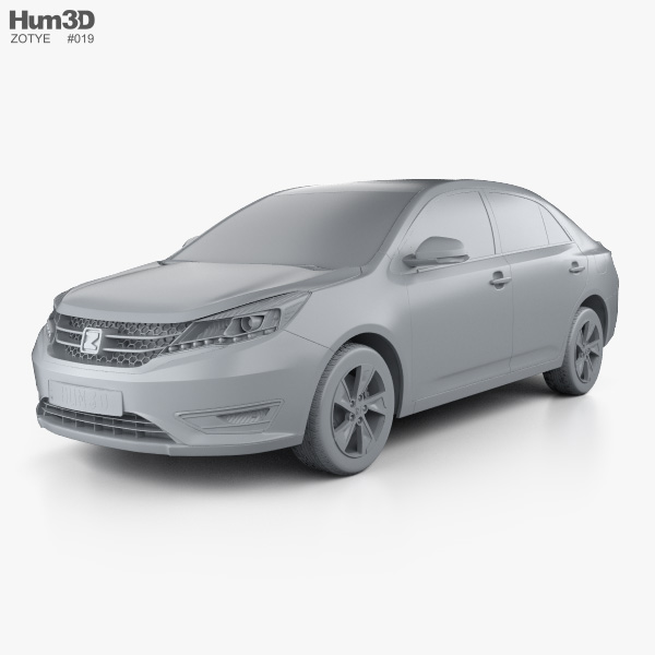 Zotye Z360 2020 Modelo 3D - Descargar Sedan on 3DModels.org