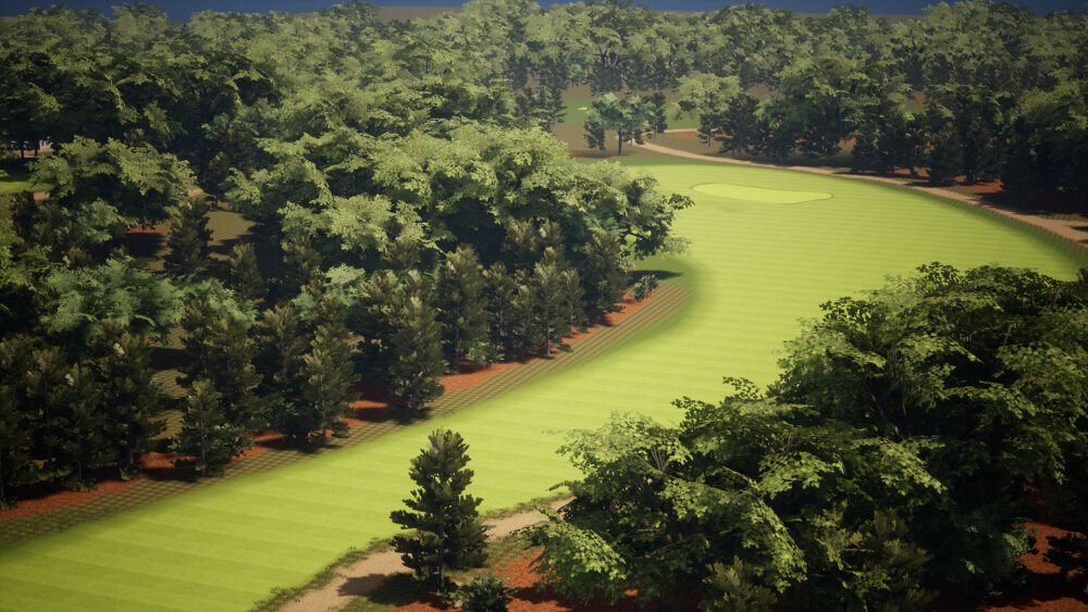 Full 18 Hole Golf Course 3D model - Download Game locations on 3DModels.org