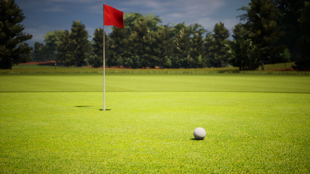 Full 18 Hole Golf Course 3D model - Download Game locations on 3DModels.org