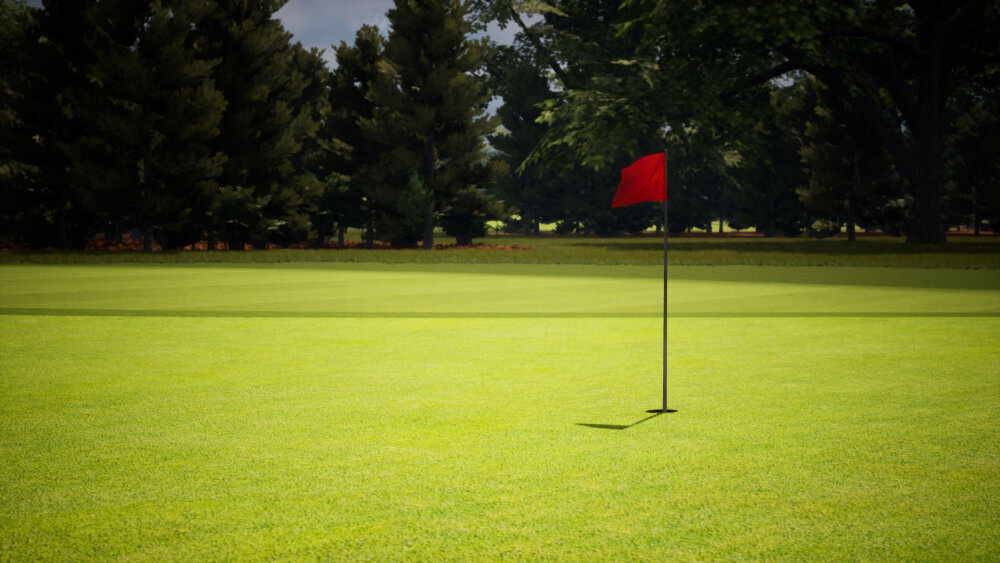Full 18 Hole Golf Course 3D model - Download Game locations on 3DModels.org