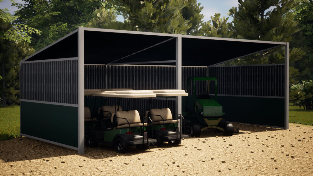 Full 18 Hole Golf Course 3D model - Download Game locations on 3DModels.org