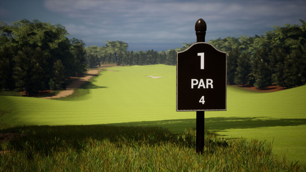 Full 18 Hole Golf Course 3D model - Download Game locations on 3DModels.org