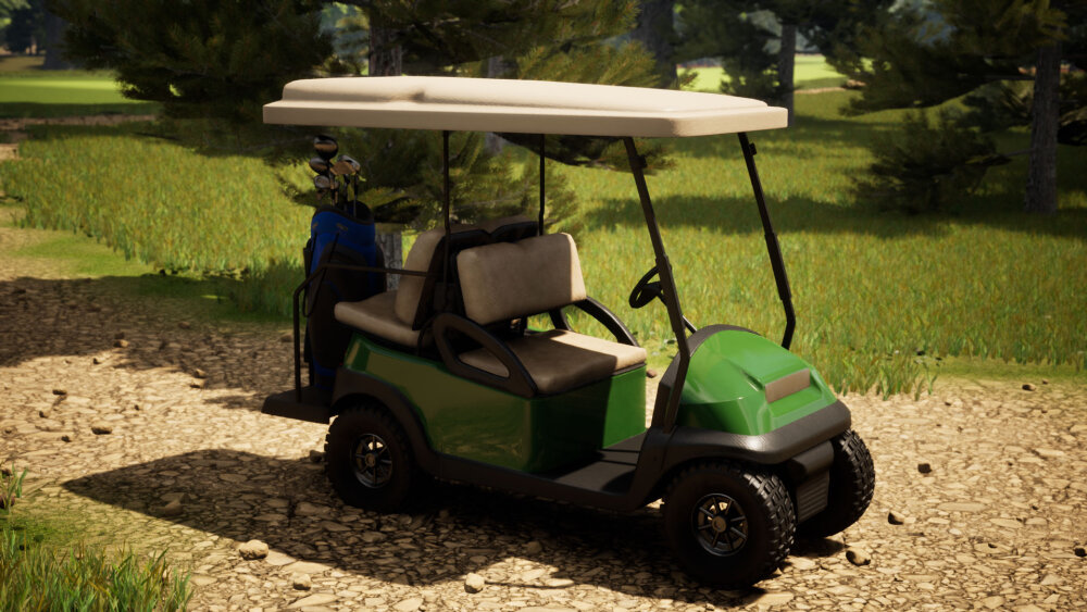 Full 18 Hole Golf Course 3D model - Download Game locations on 3DModels.org