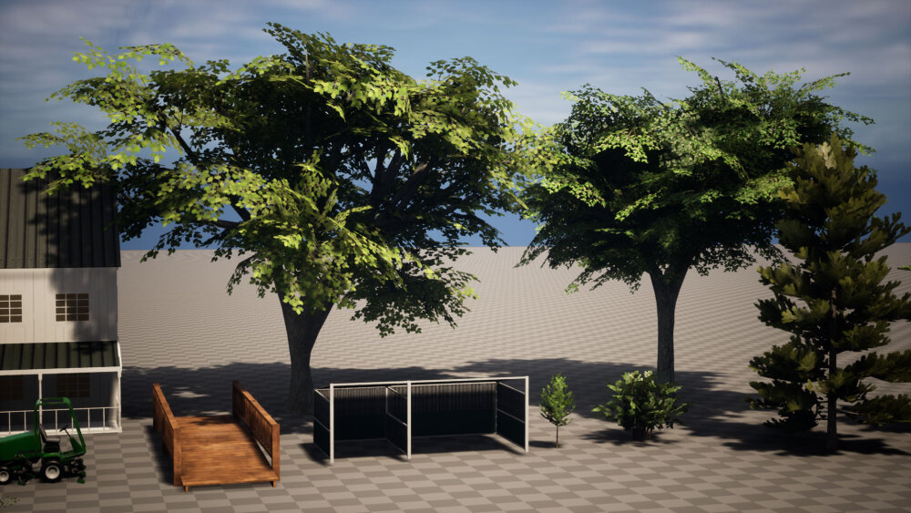 Full 18 Hole Golf Course 3D model - Download Game locations on 3DModels.org