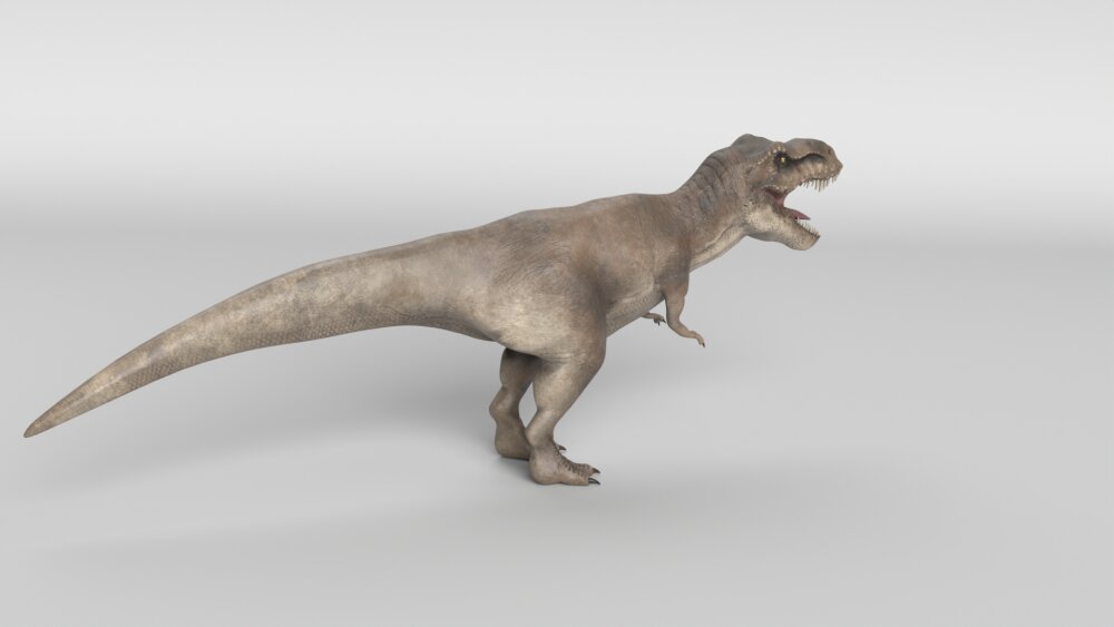 Tyrannosaurus Rex with Realistic Texture and Detailing Modèle 3D ...