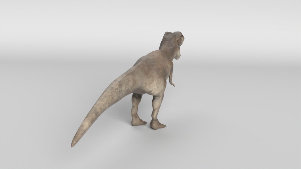 Tyrannosaurus Rex with Realistic Texture and Detailing Modèle 3D ...