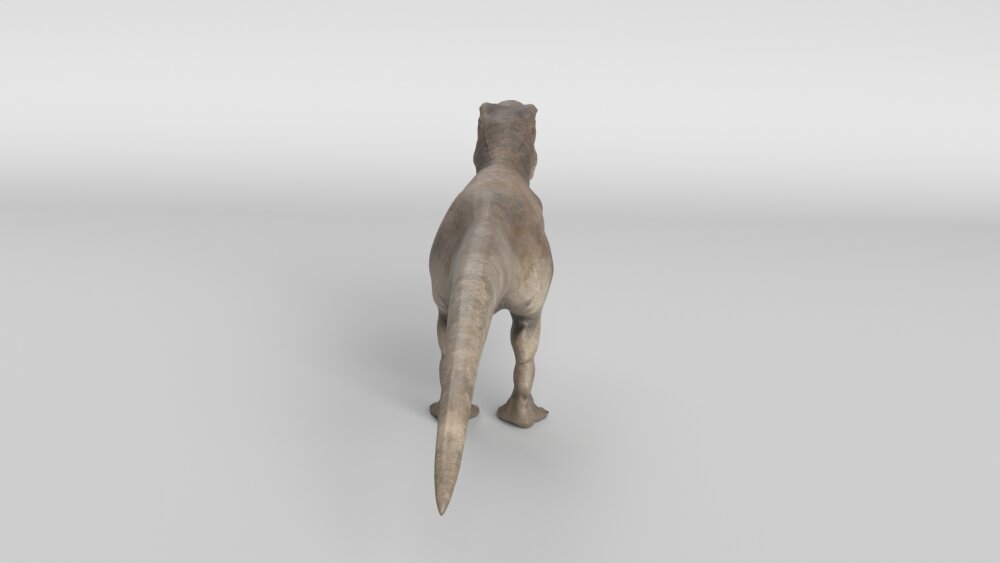 Tyrannosaurus Rex with Realistic Texture and Detailing 3D модель ...
