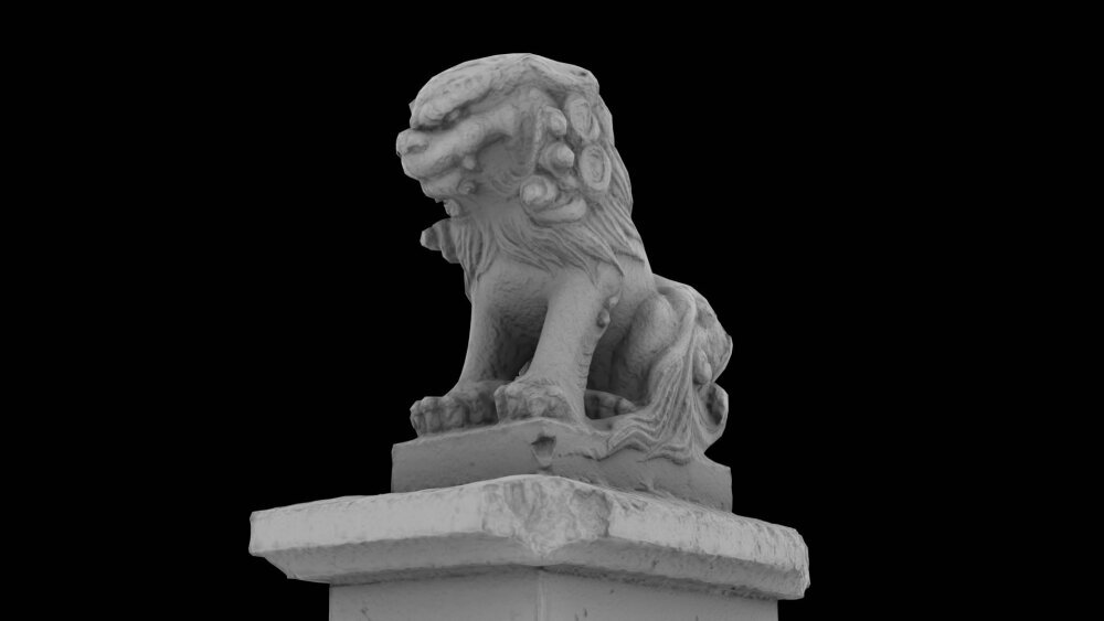 Japanese Ancient Animal Statue 3D model - Download Sculptures on ...