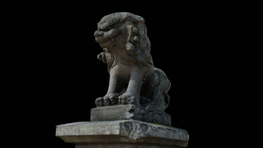 Japanese Ancient Animal Statue 3D model - Download Sculptures on ...