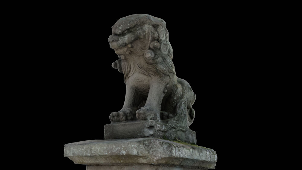 Japanese Ancient Animal Statue 3D model - Download Sculptures on ...