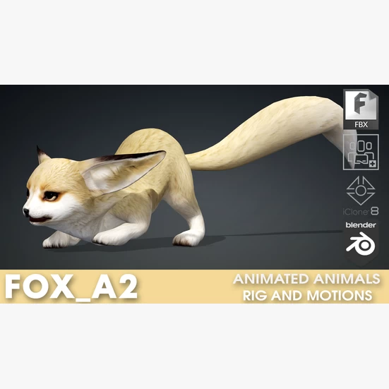 Fox 3D Models Download - 3DModels.org