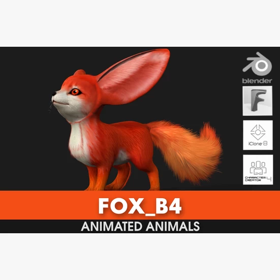 Fox 3D Models Download - 3DModels.org