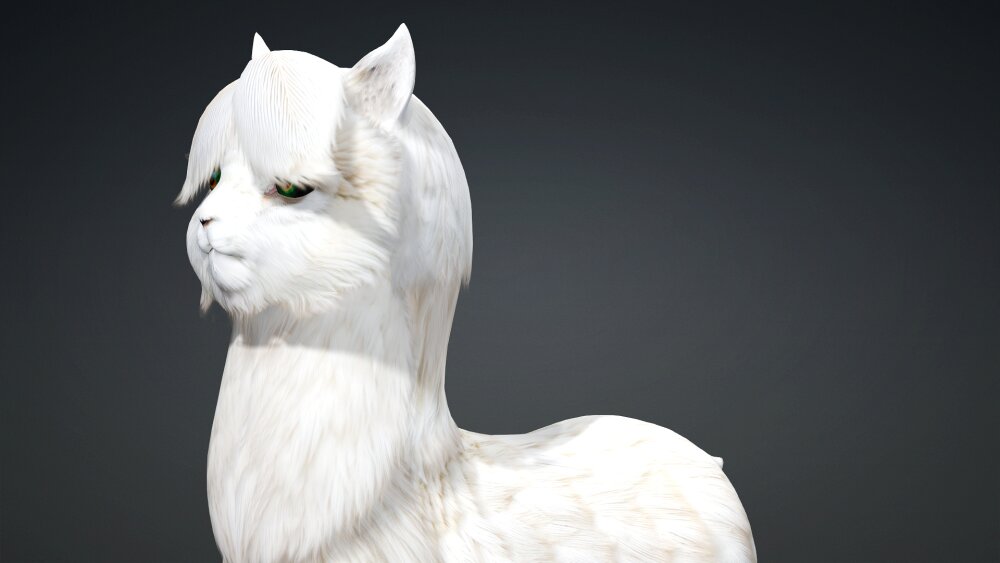 Alpaca A1 Modelo 3D - Baixar Mamíferos no 3DModels.org