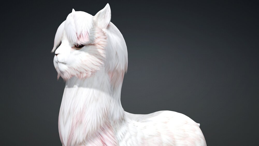 Alpaca A2 Modelo 3D - Baixar Mamíferos no 3DModels.org