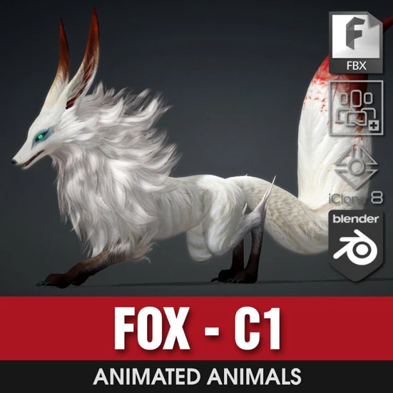 Fox 3D Models Download - 3DModels.org