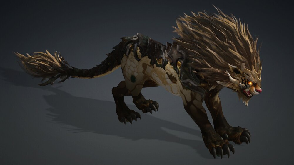 Tiger Monster A2 3D model - Download Mammals on 3DModels.org