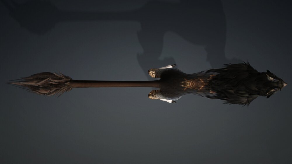Divine Wolf A4 3D model - Download Mythological creatures on 3DModels.org