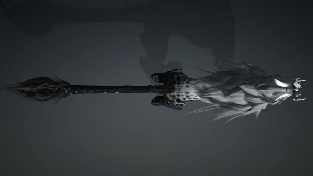 Divine Wolf B1 3D model - Download Mythological creatures on 3DModels.org