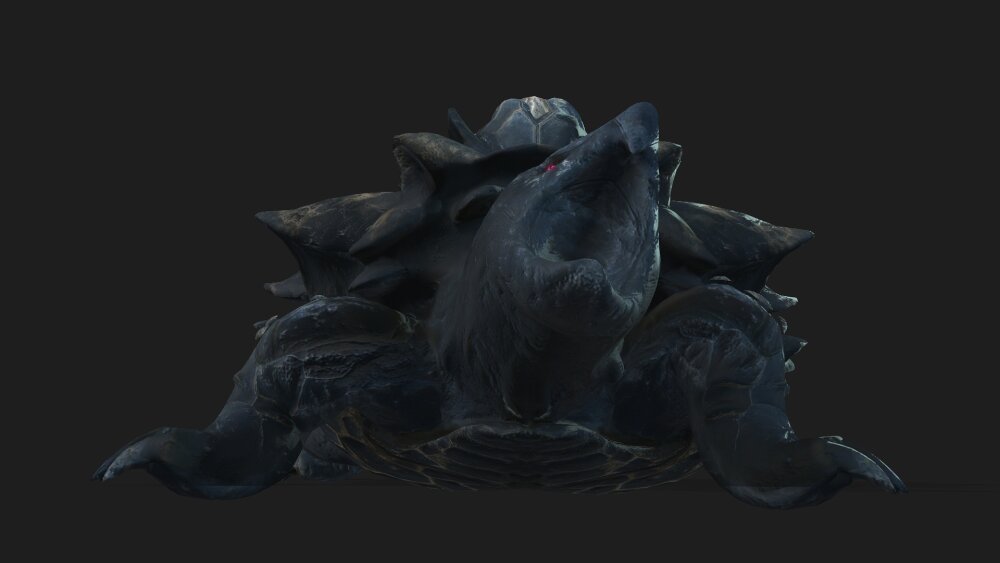 Alligator Turtle V2c 3D model - Download Reptile on 3DModels.org