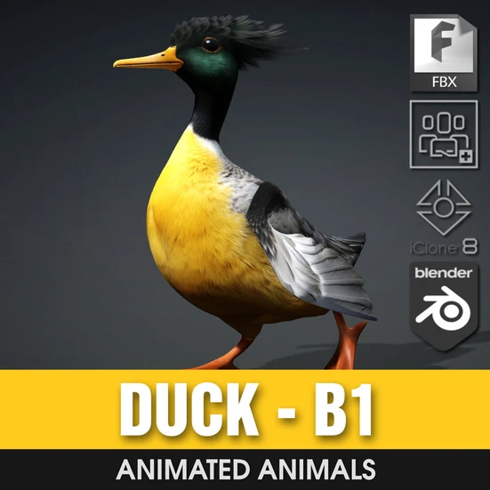 Ducks 3D Models Download - 3DModels.org