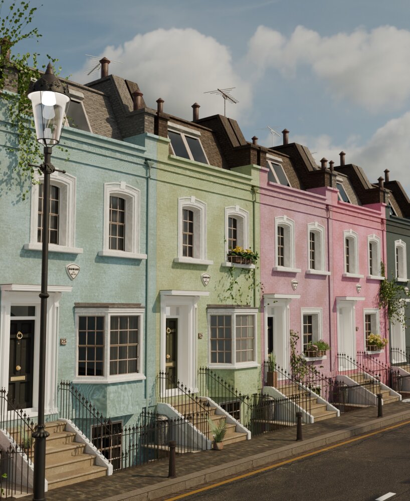 London House 3D model - Download Buildings on 3DModels.org