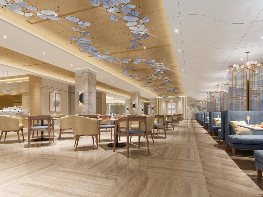 Restaurant Hotel Add 3D model - Download Commercial Spaces on 3DModels.org