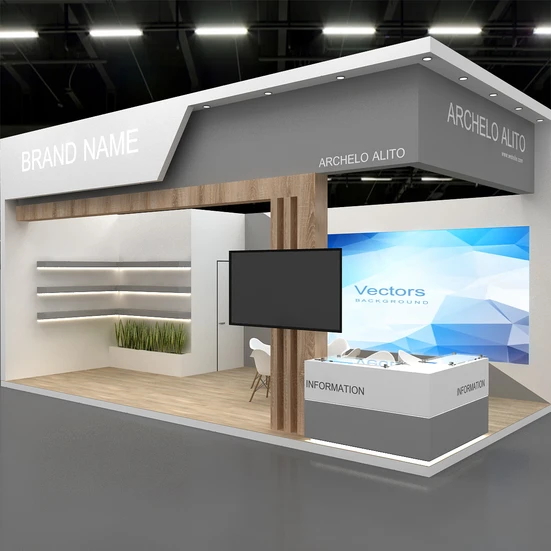 Exhibition booth 3D Models Download - 3DModels.org