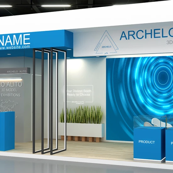 Exhibition booth 3D Models Download - 3DModels.org