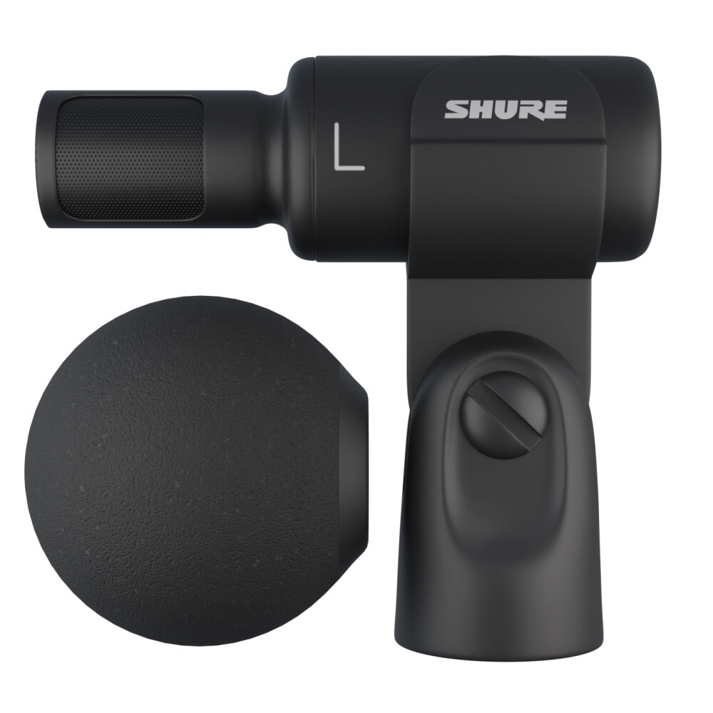 Microphone Shure Mv88 Usb 3D model - Download Audio Devices on 3DModels.org
