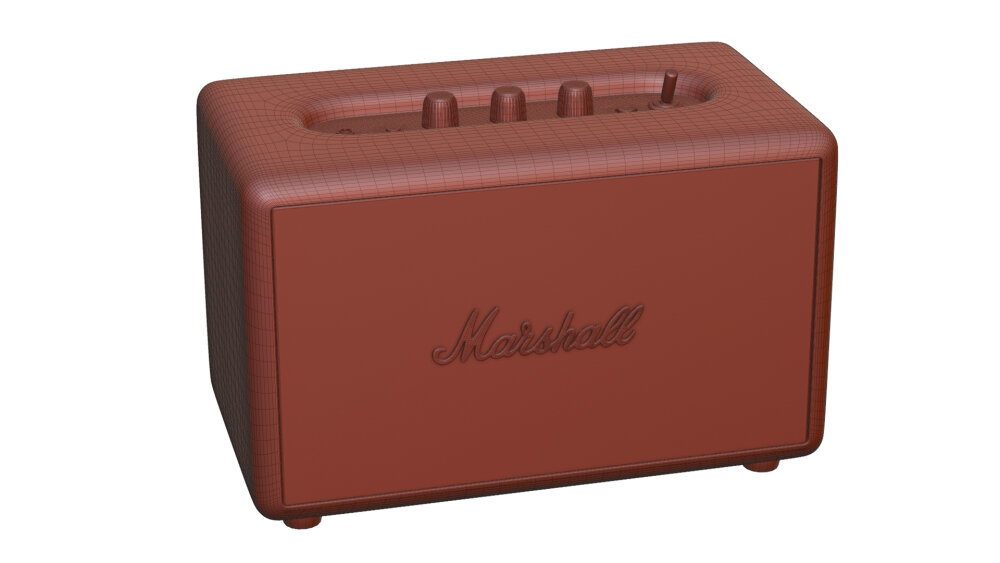 Speaker Marshall Acton 3 3D model - Download Audio Devices on 3DModels.org