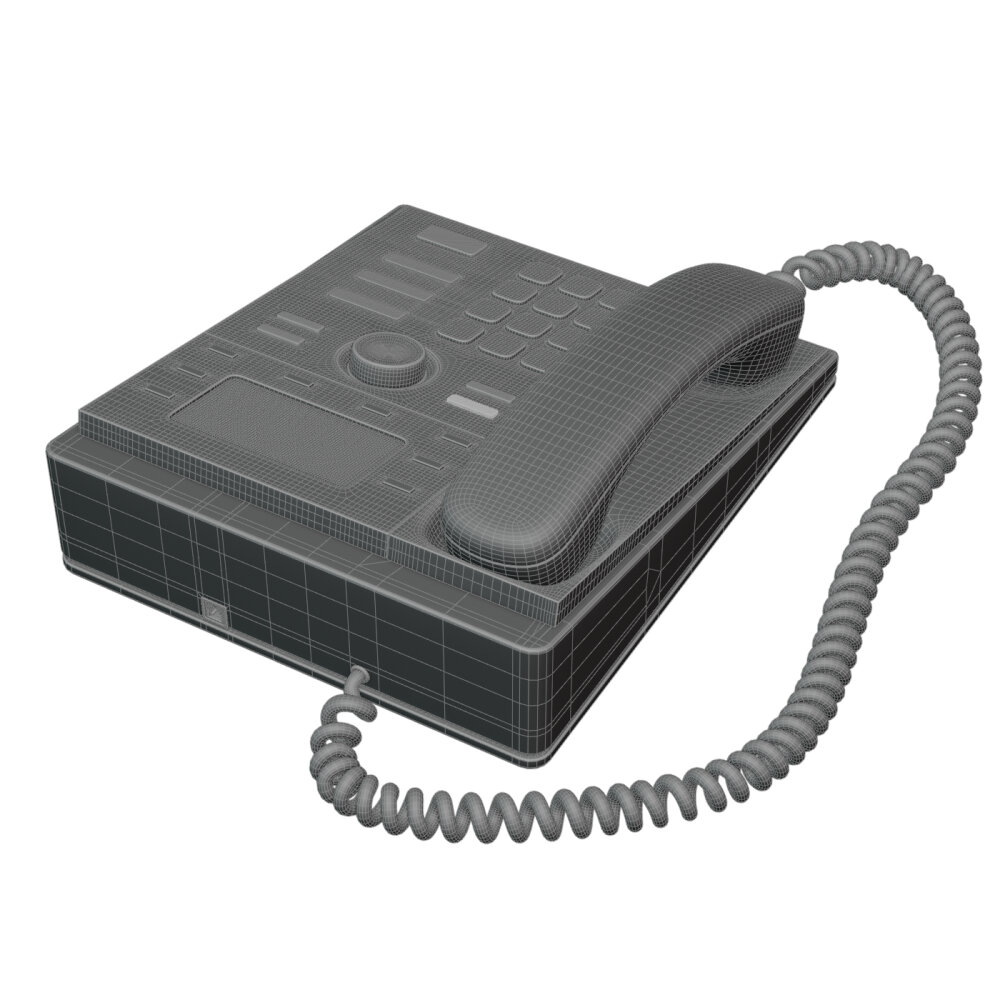 Ancien Téléphone IP AT&T Modèle 3D - Télécharger Téléphone on 3DModels.org