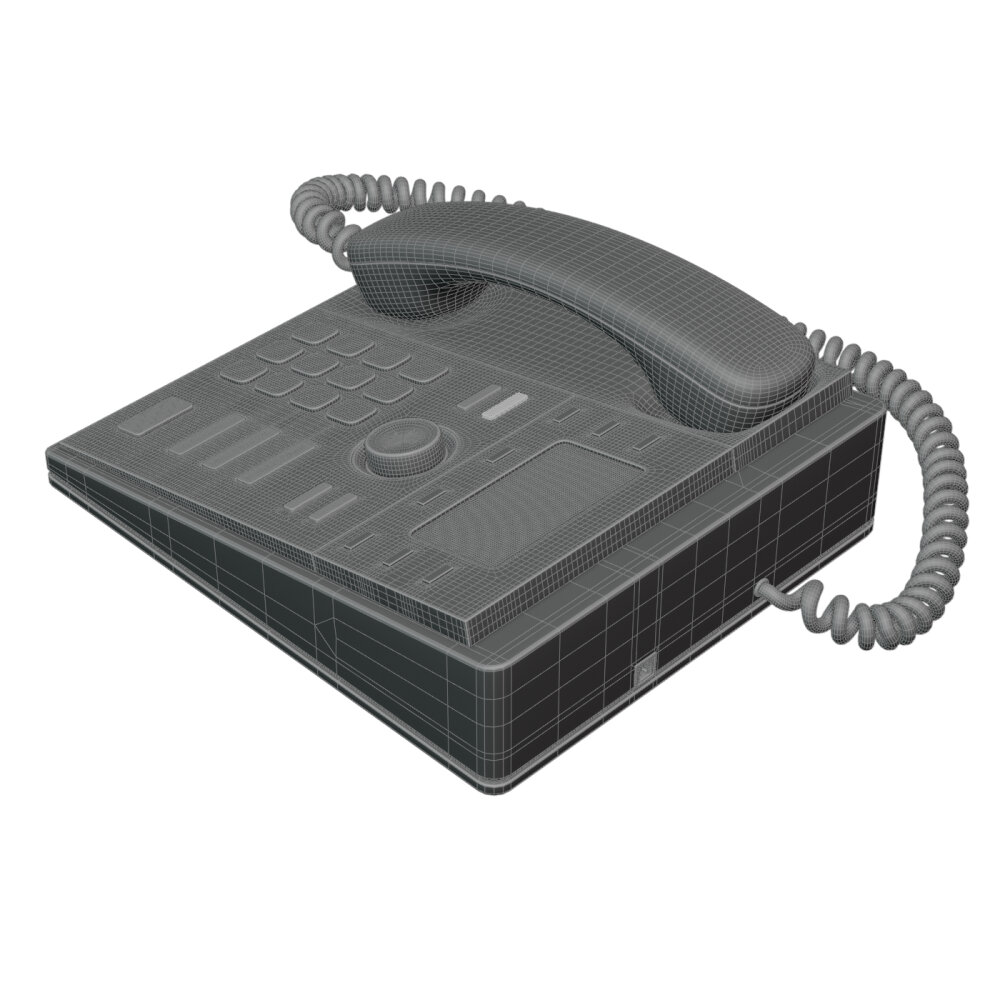Ancien Téléphone IP AT&T Modèle 3D - Télécharger Téléphone on 3DModels.org