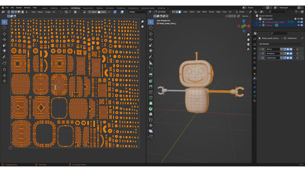 Sweet Robot Modelo 3D - Descargar Robots on 3DModels.org