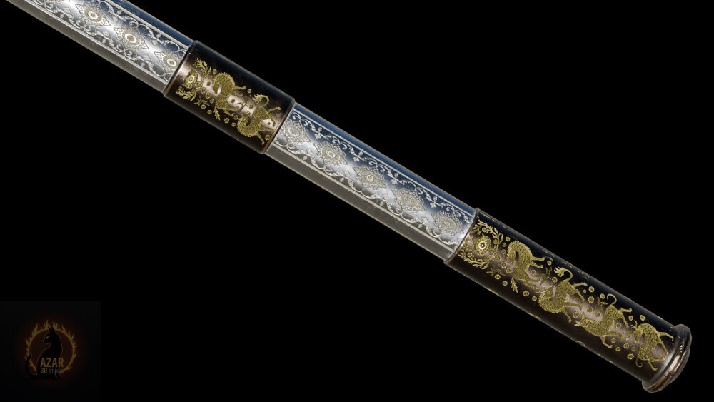 Mace 001 Medieval Mace 3d Model Game-ready Pbr Weapon 3D model ...