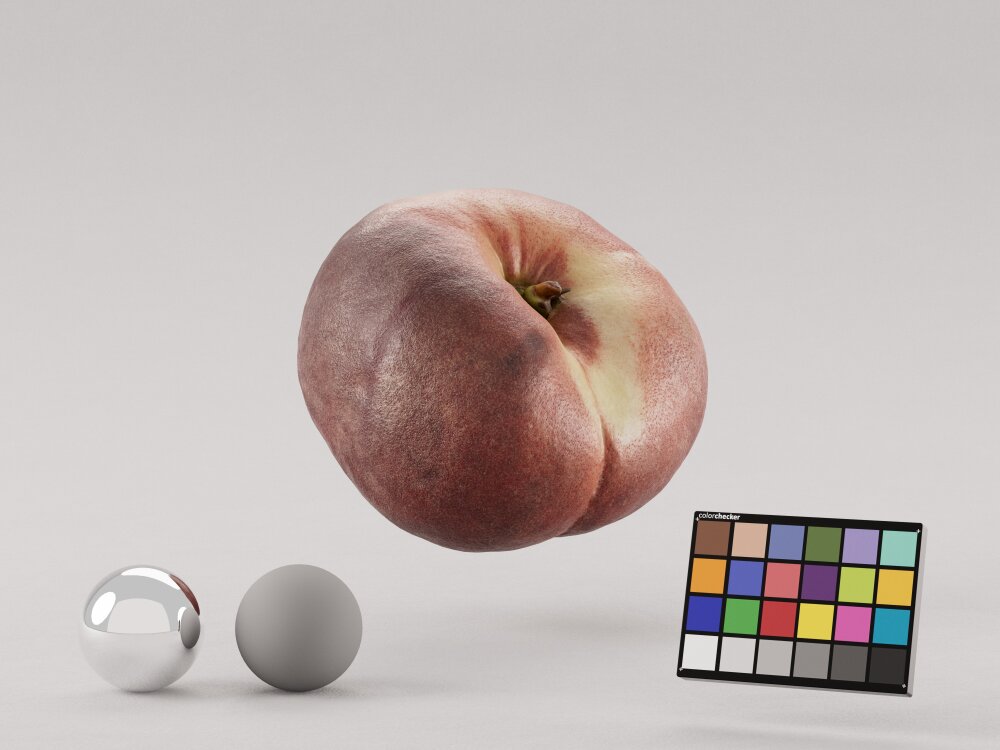 Wild Peach 3D model - Download Fruit on 3DModels.org