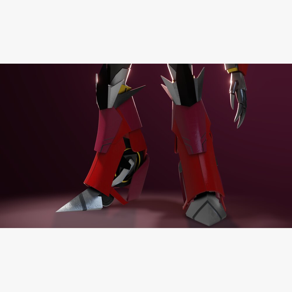 Knockout – Transformers Prime 3D 모델 - 다운로드 로봇 on 3DModels.org